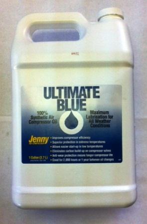 Jenny 105-1210 Ultimate Blue Synthetic Oil, 1 Gallon | Air Compressors ...