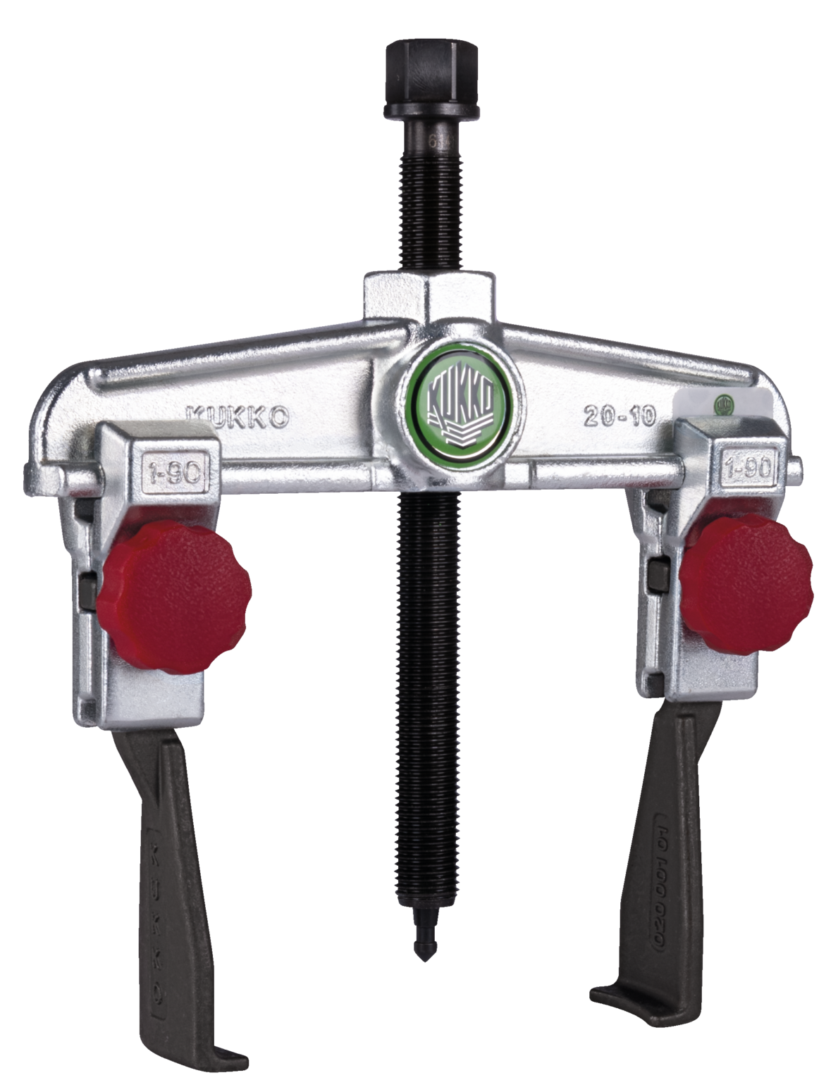 Kukko 20-10+S Narrow 2-Arm, Revers Quick Adj 3.5-Ton Capacity, 4-3/4 ...