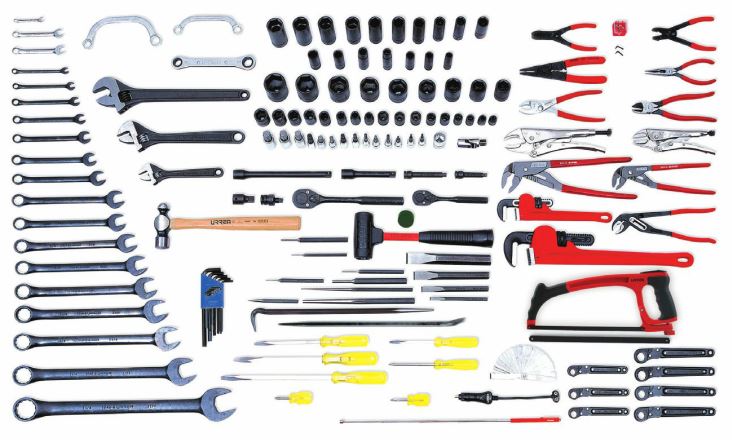 Urrea Professional Tools 98101 Railroad/Mechanical Maintenance Set ...