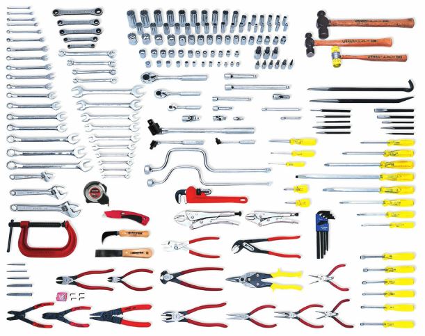 Urrea Professional Tools 99552 Industrial Intermediate Set, 203Pc ...