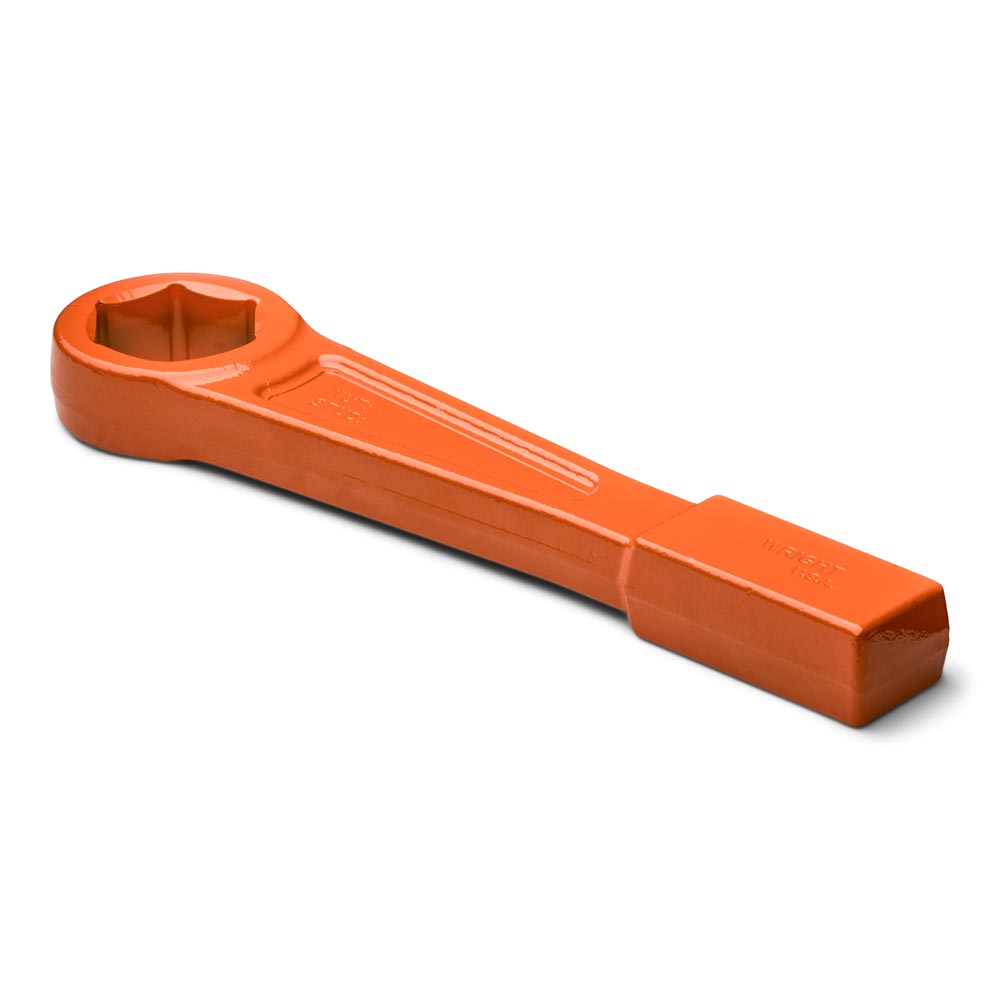 Wright Tool 18H91 3-1/2" Striking Wrench, 6 Pt, Straight Handle, Safety ...